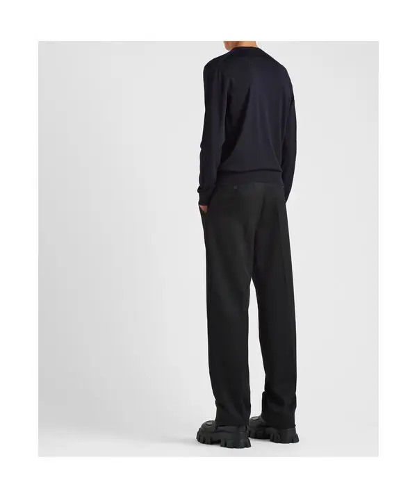 Prada Knitted Crewneck Jumper