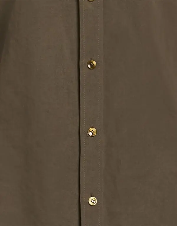 Saint Laurent Solid Color Long Sleeve Shirt