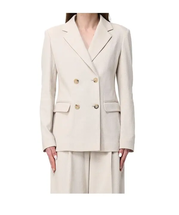 Max Mara Double-breasted Pocket Jacket