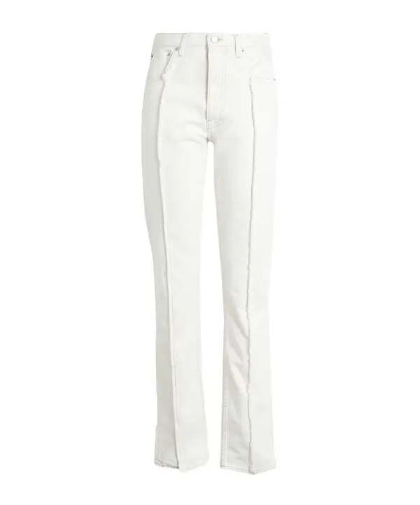 MAISON MARGIELA Straight Fit Jeans - White