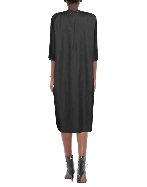 MAISON MARGIELA Herringbone Flannel Casual Dress
