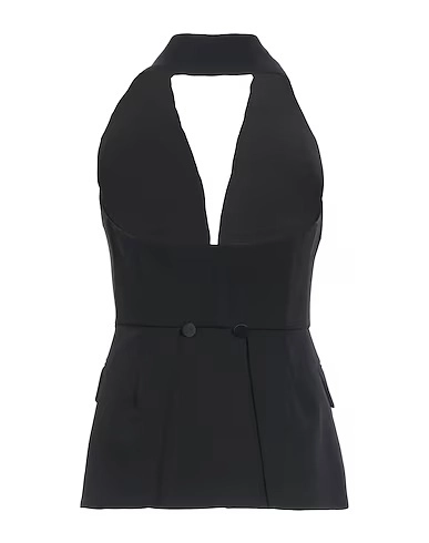 Max Mara Sleeveless Single-breasted Suit Jacket
