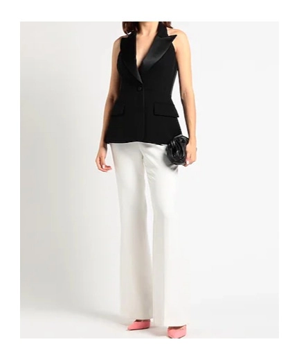 Max Mara Sleeveless Single-breasted Suit Jacket