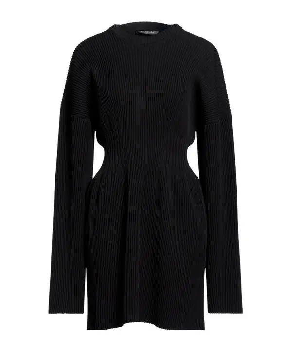 Balenciaga Solid Color Knitted Dress