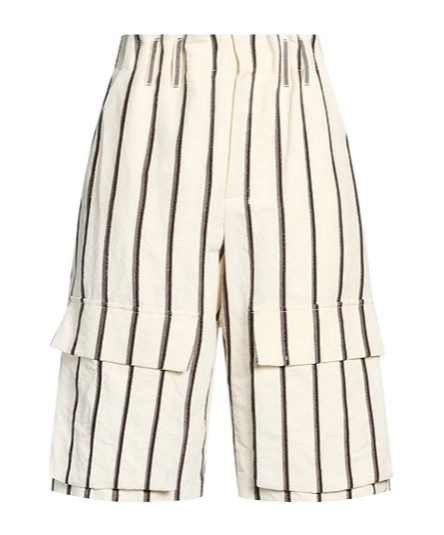Brunello Cucinelli Striped Workwear Shorts