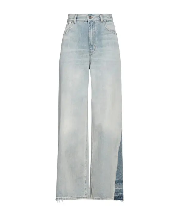 Chloé Light Wash Wide-leg Denim Jeans