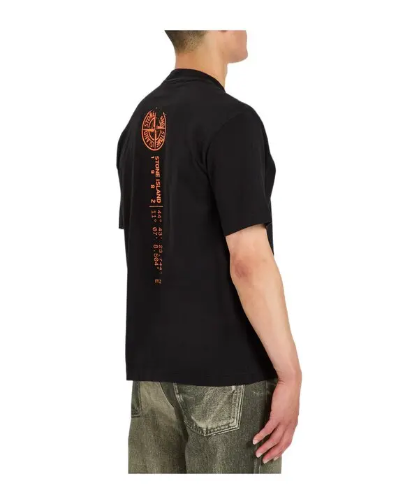 Stone Island Logo-print Cotton T-shirt