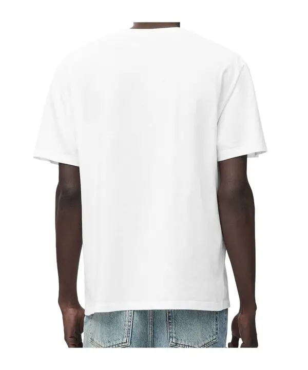 Loewe Logo Embroidered Crewneck T-shirt