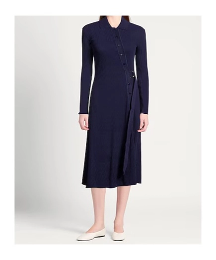 MAXCO. Max&co. Midi Shirt Dress With Buckle Detail