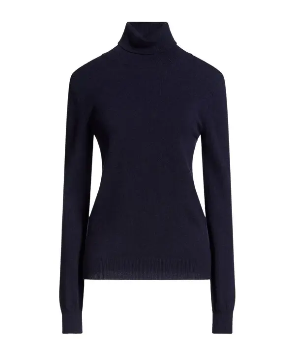 Balenciaga Solid Color High-neck Knit Sweater