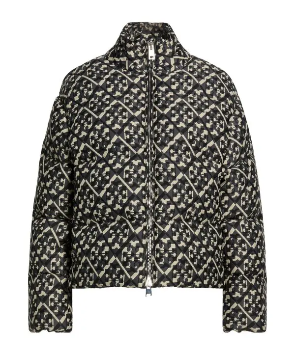Tory Burch Down Jacket With Logo Print