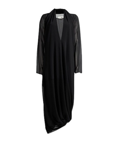 MAISON MARGIELA Solid-colored Long-sleeved Dress