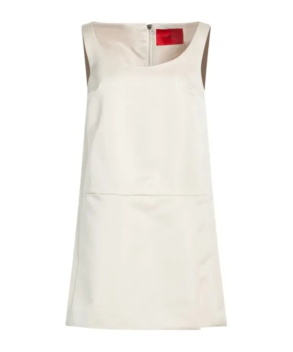 MAXCO. Max&co. Sleeveless Satin Wrap Dress