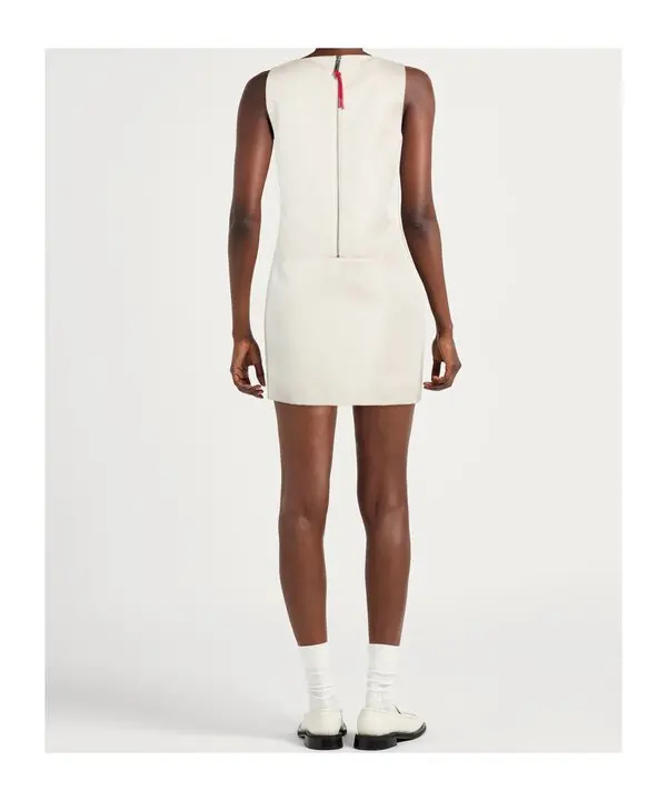MAXCO. Max&co. Sleeveless Satin Wrap Dress