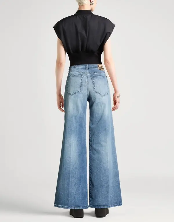 DIESEL® Medium Wide-leg Jeans - Blue