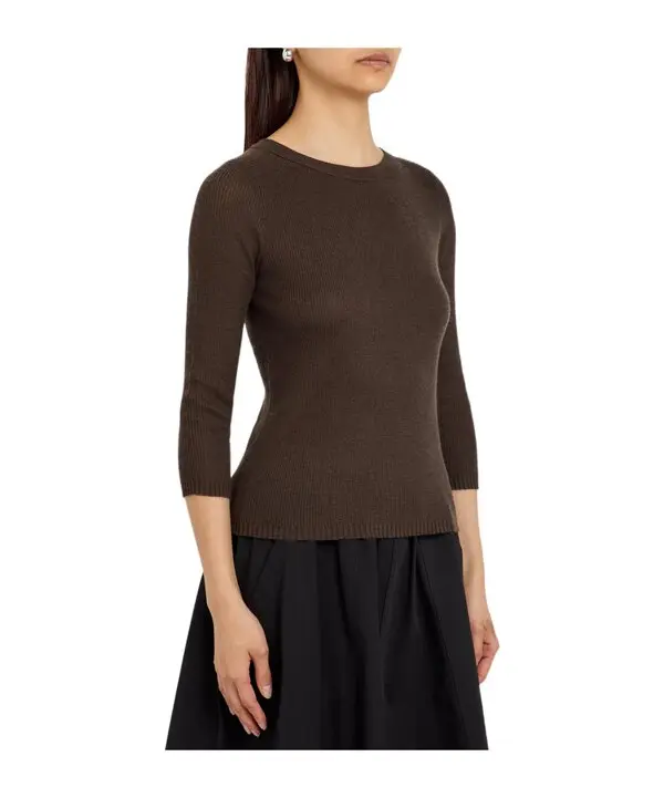 Vince Striped Long-sleeve Top