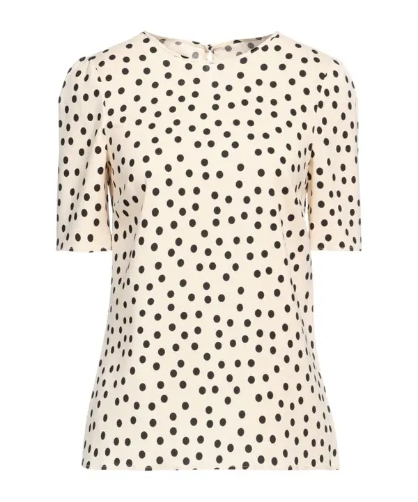 Dolce & Gabbana Polka Dot Crepe Top