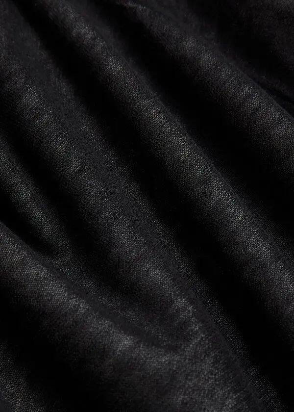 Vince Double-layered Fine-knit Cotton-blend T-shirt