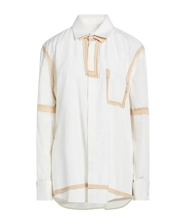 MAISON MARGIELA Solid Color Long Sleeve Shirt