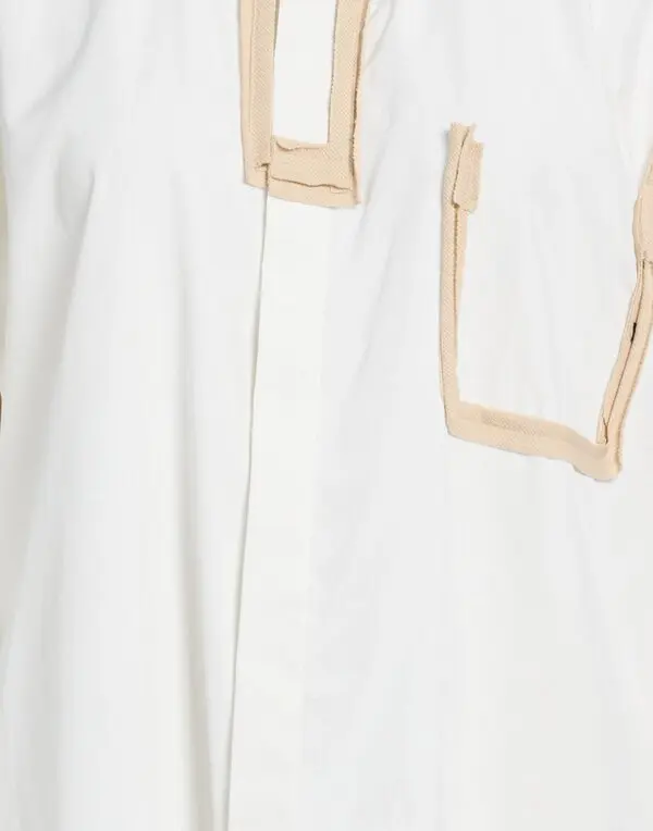 MAISON MARGIELA Solid Color Long Sleeve Shirt