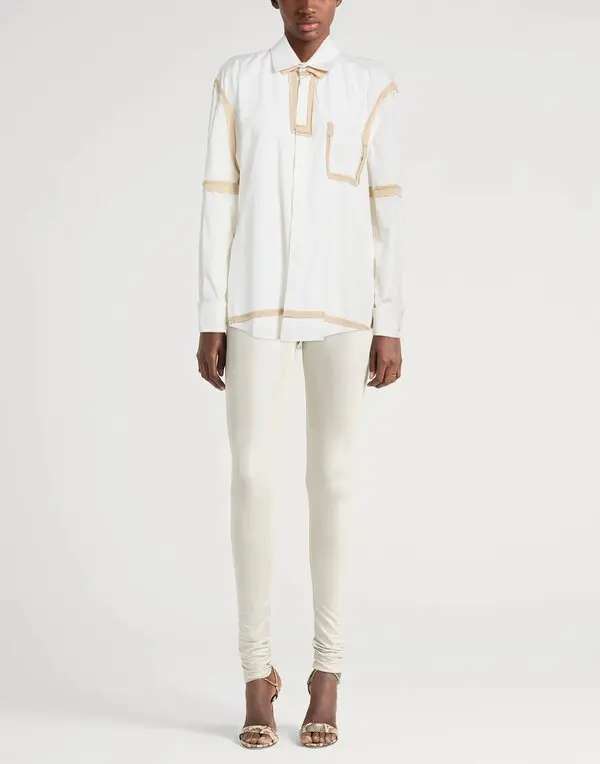MAISON MARGIELA Solid Color Long Sleeve Shirt