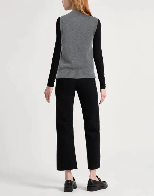 GANNI Intarsia-knit Sleeveless Jumper