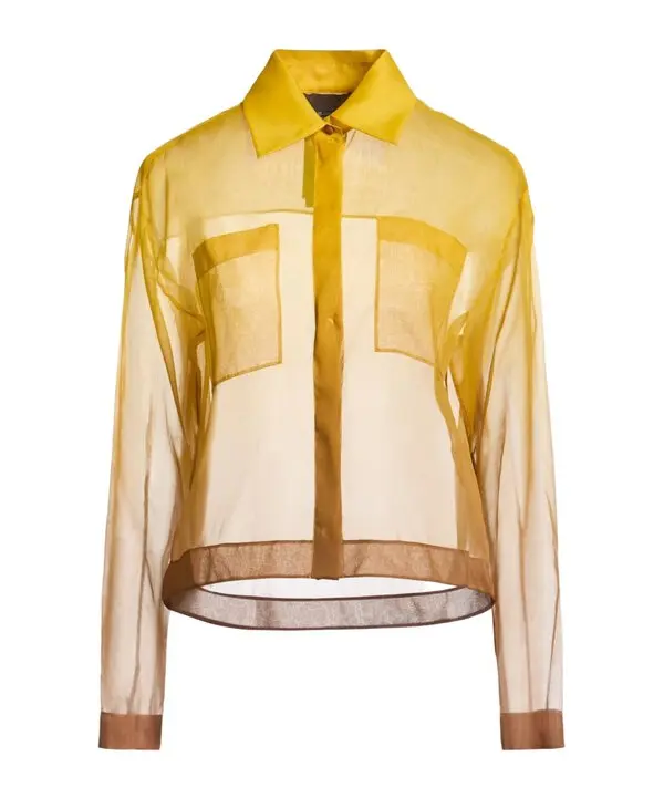 Max Mara Long Sleeve Shirt - Nude