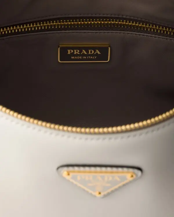 Prada Triangle-logo Zipped Large Shoulder Bag
