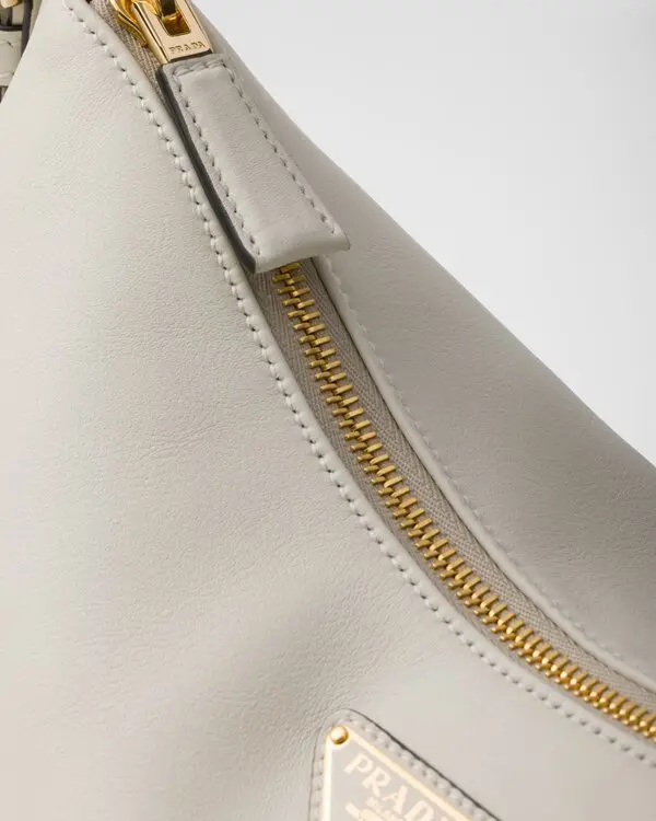 Prada Triangle-logo Zipped Large Shoulder Bag