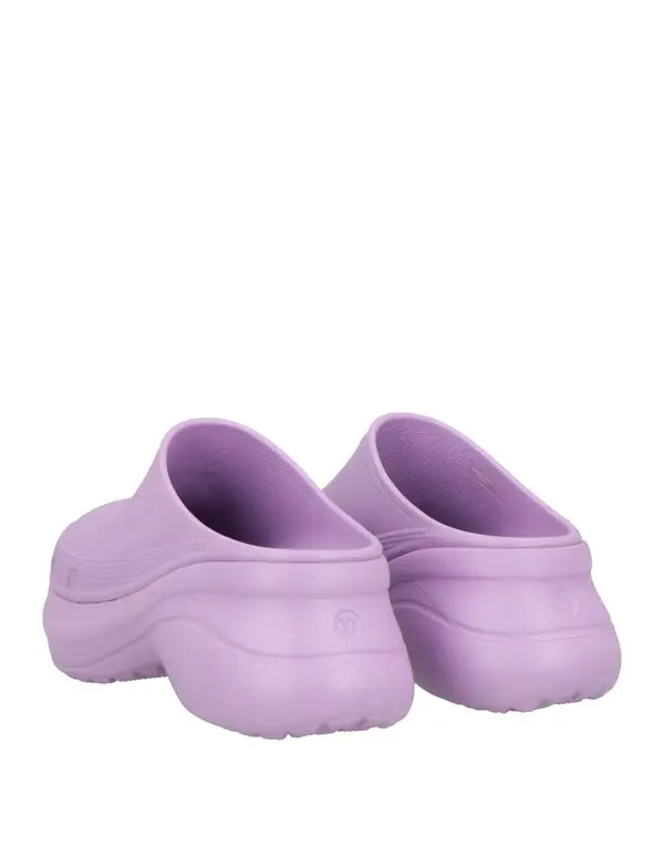 Balenciaga Rubber Mules - Purple