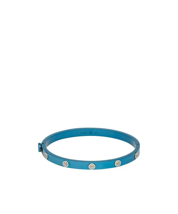 Tory Burch Metal Bracelet With Logo Clasp
