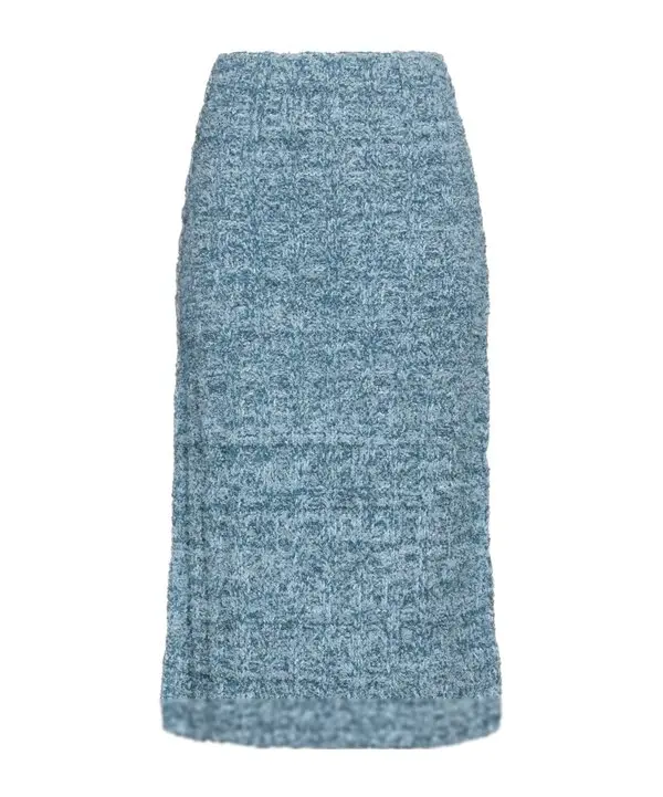 MAISON MARGIELA Flared Knit Midi Skirt