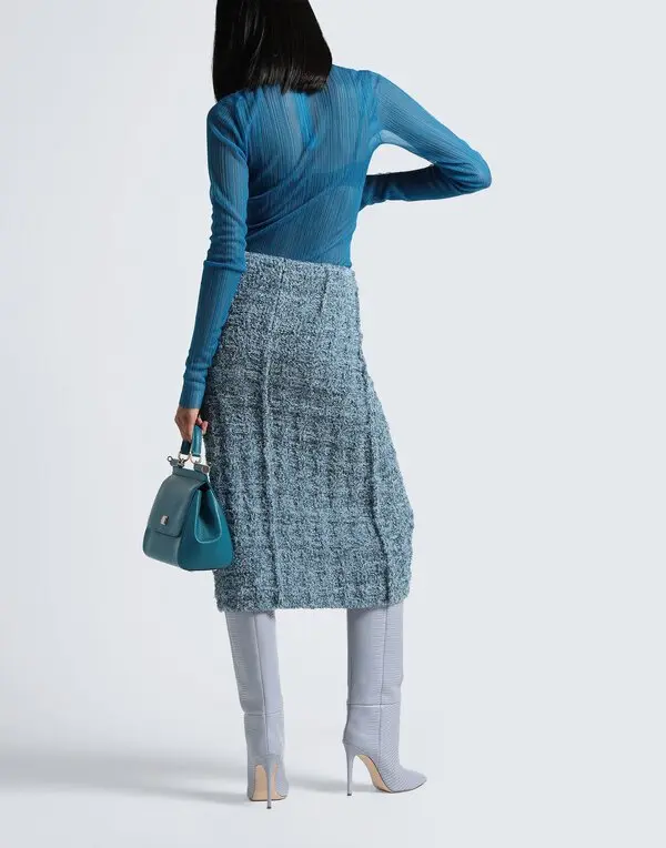 MAISON MARGIELA Flared Knit Midi Skirt
