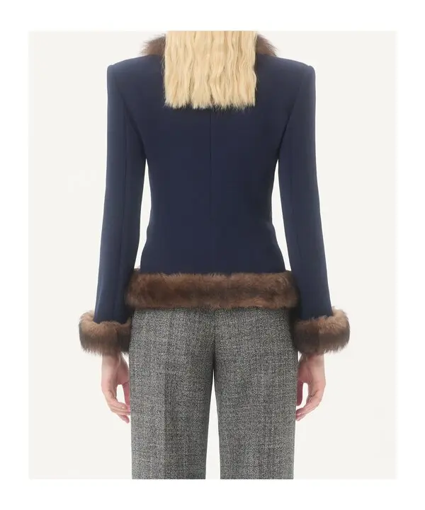 Valentino Garavani Wool Crepe Jacket