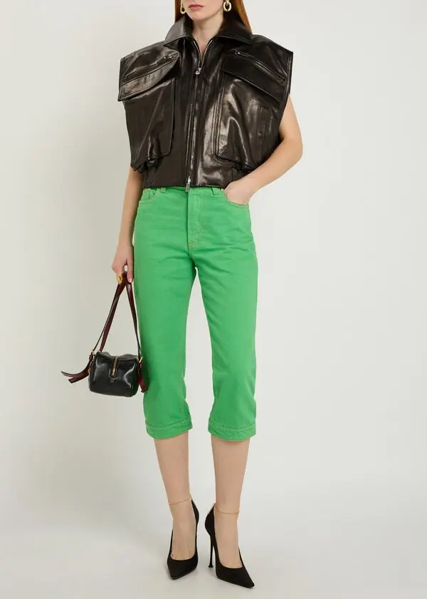 Versace Leather Vest