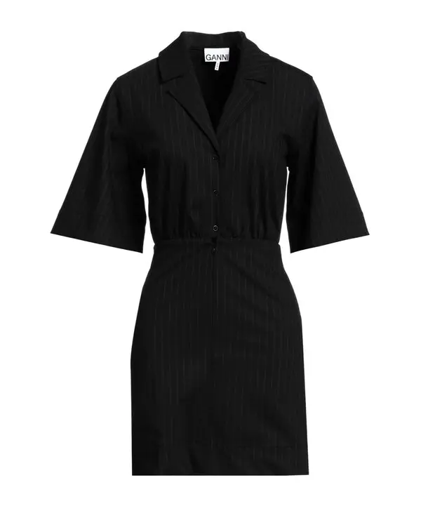 GANNI Pin Stripe Mini Dress