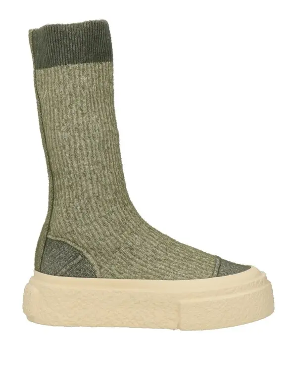 MAISON MARGIELA Solid Color Platform Boots