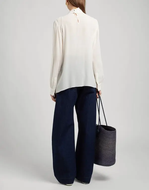 Dolce & Gabbana Long-sleeve Ruffled Top