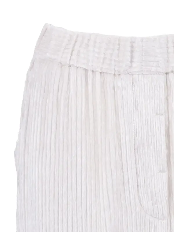 Peserico Ribbed Velvet Straight Leg Trousers