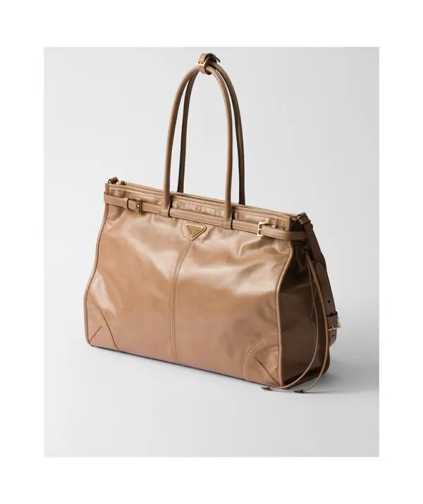 Prada Bonnie Extra-large Leather Handbag