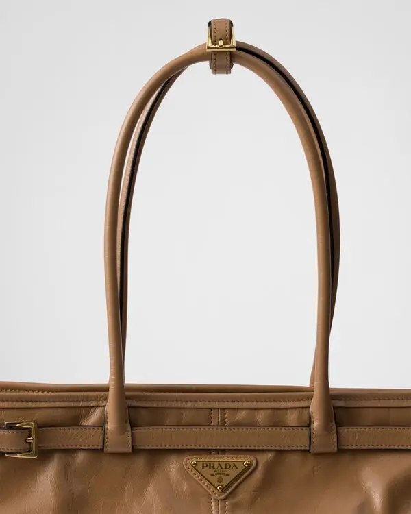Prada Bonnie Extra-large Leather Handbag