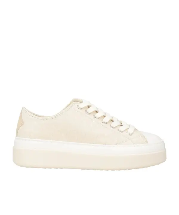 Isabel Marant Étoile Color-block Leather And Canvas Sneakers - White
