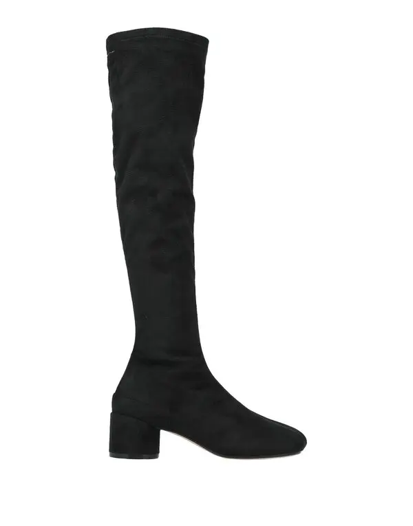MAISON MARGIELA Solid Color Square Toe Shoes