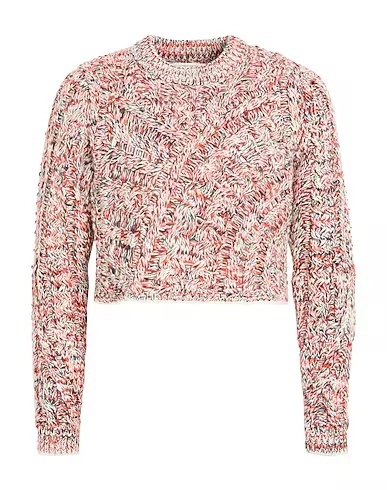 Isabel Marant Étoile Mélange Crewneck Long-sleeve Knit Top