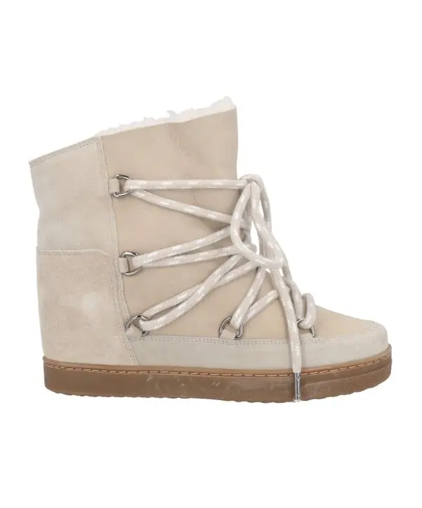 Isabel Marant Étoile Suede Platform Ankle Boots