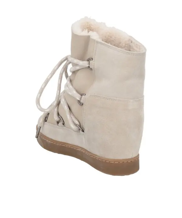 Isabel Marant Étoile Suede Platform Ankle Boots