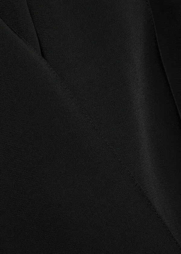 RÓHE Pintuck Cigarette-leg Woven Trousers