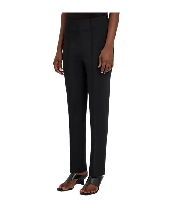 RÓHE Pintuck Cigarette-leg Woven Trousers