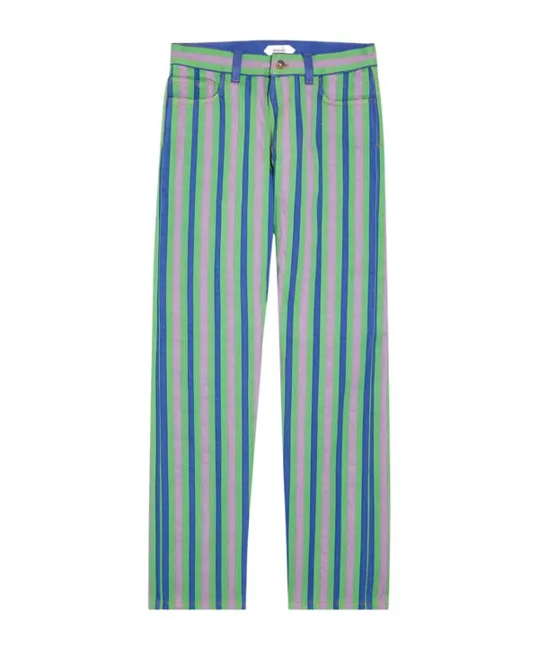 Versace Mid-rise Straight Jeans - Green