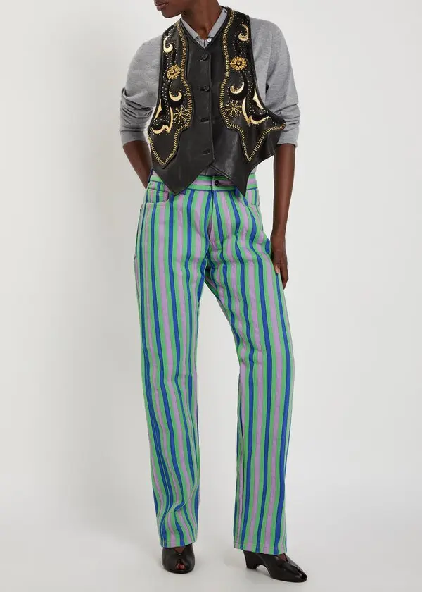 Versace Mid-rise Straight Jeans